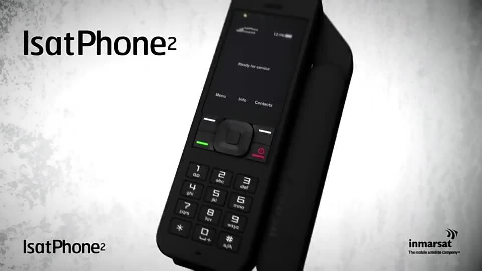 Isatphone 2 Satellite Phone With Gps Interphone Maritime Mobile Phone ...