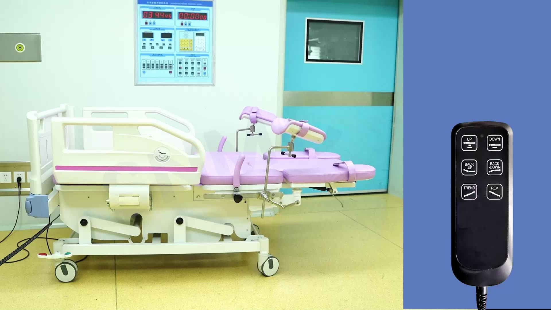Snmot7500c Hospital Electric Gynecology Operating Table Childbirth ...