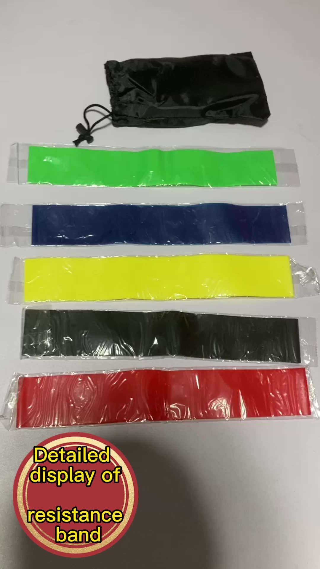 Latex Elastic Stretch Custom Exercise Band Yoga Resistance Bands ...