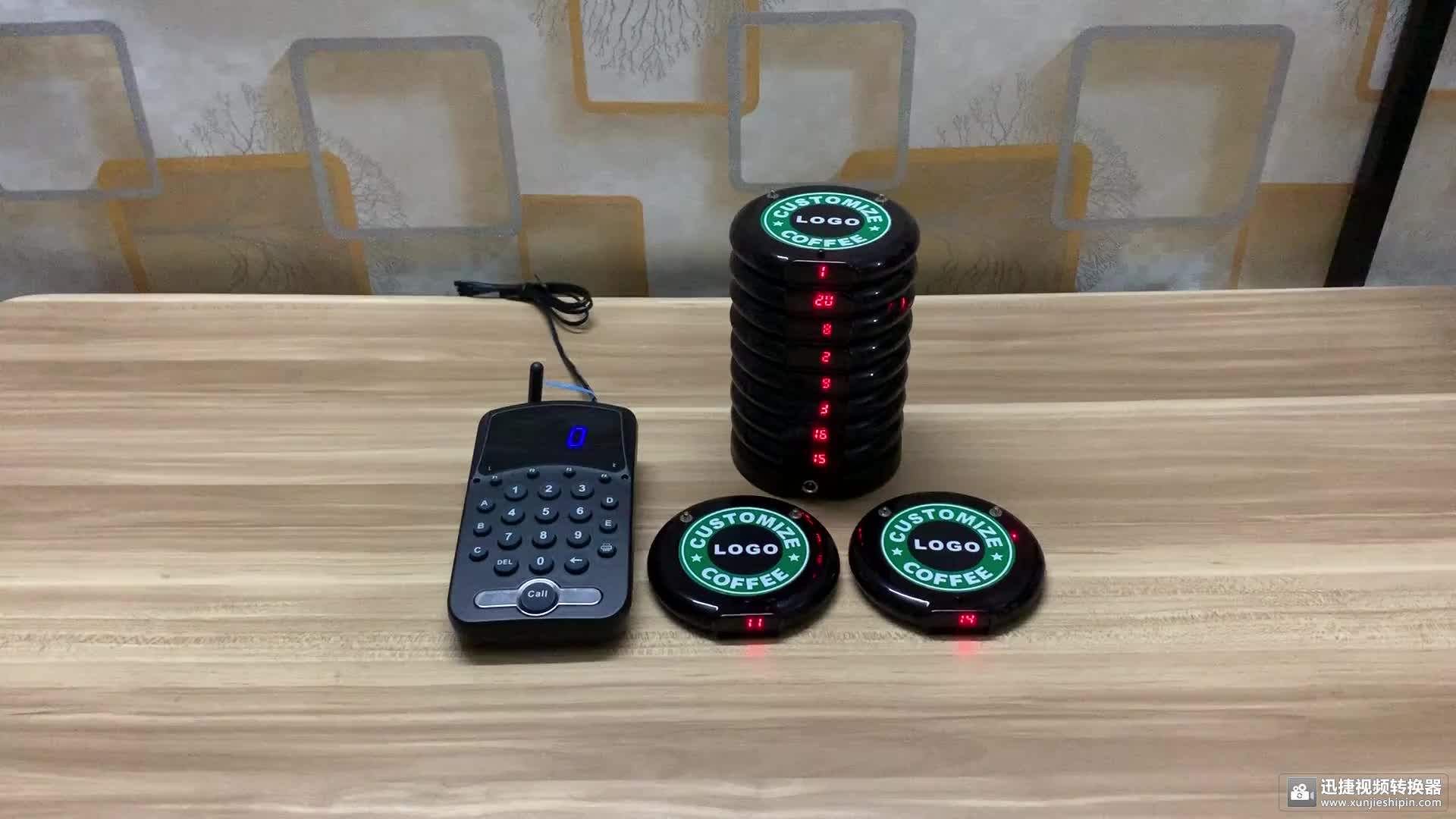 Hot Sold Wireless Paging System Food Buzzer For Restaurant Queue Pager ...