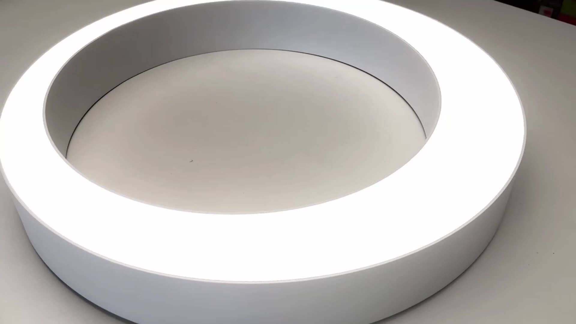 Moon Shape Ring Circular Moon Shape Ceiling Light Moon Ring Chandelier ...