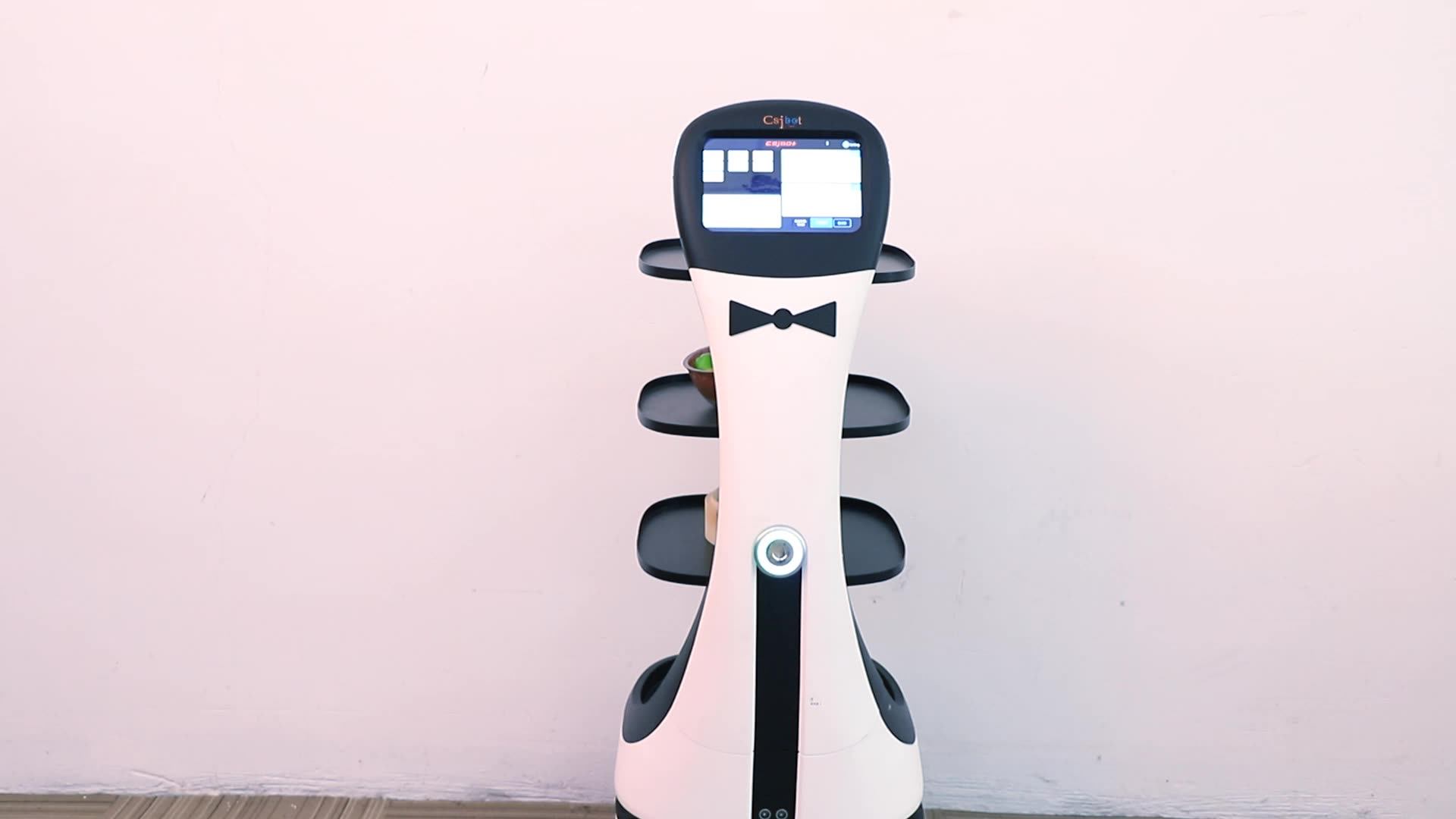 Factory Price Waiter Robot Restaurant Dish Delivery Robot With Auto ...