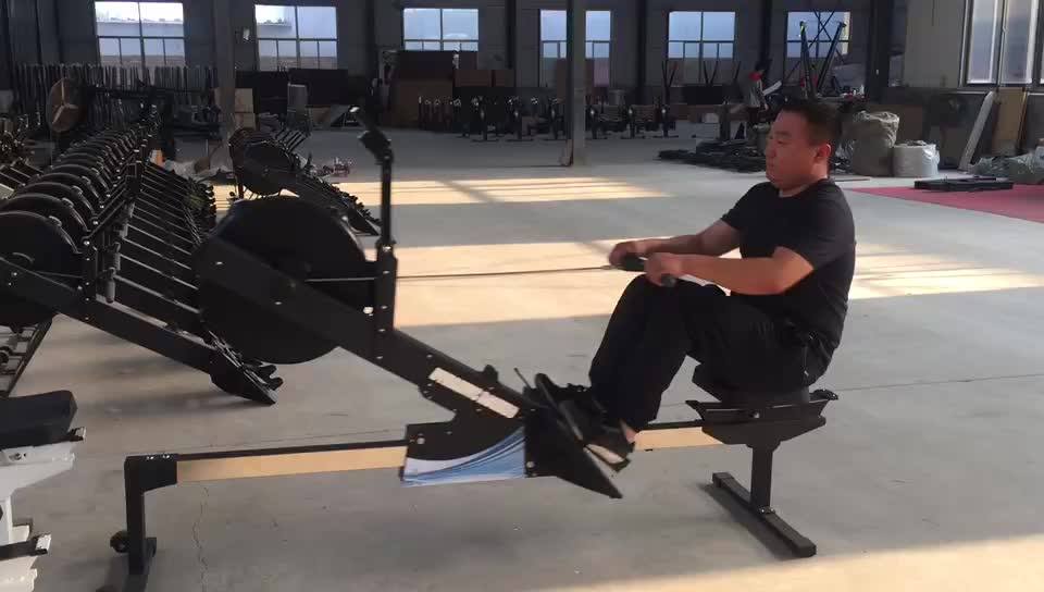 New Design Higher Intensity Commercial Rowing Machine Dynamic Air Rower ...