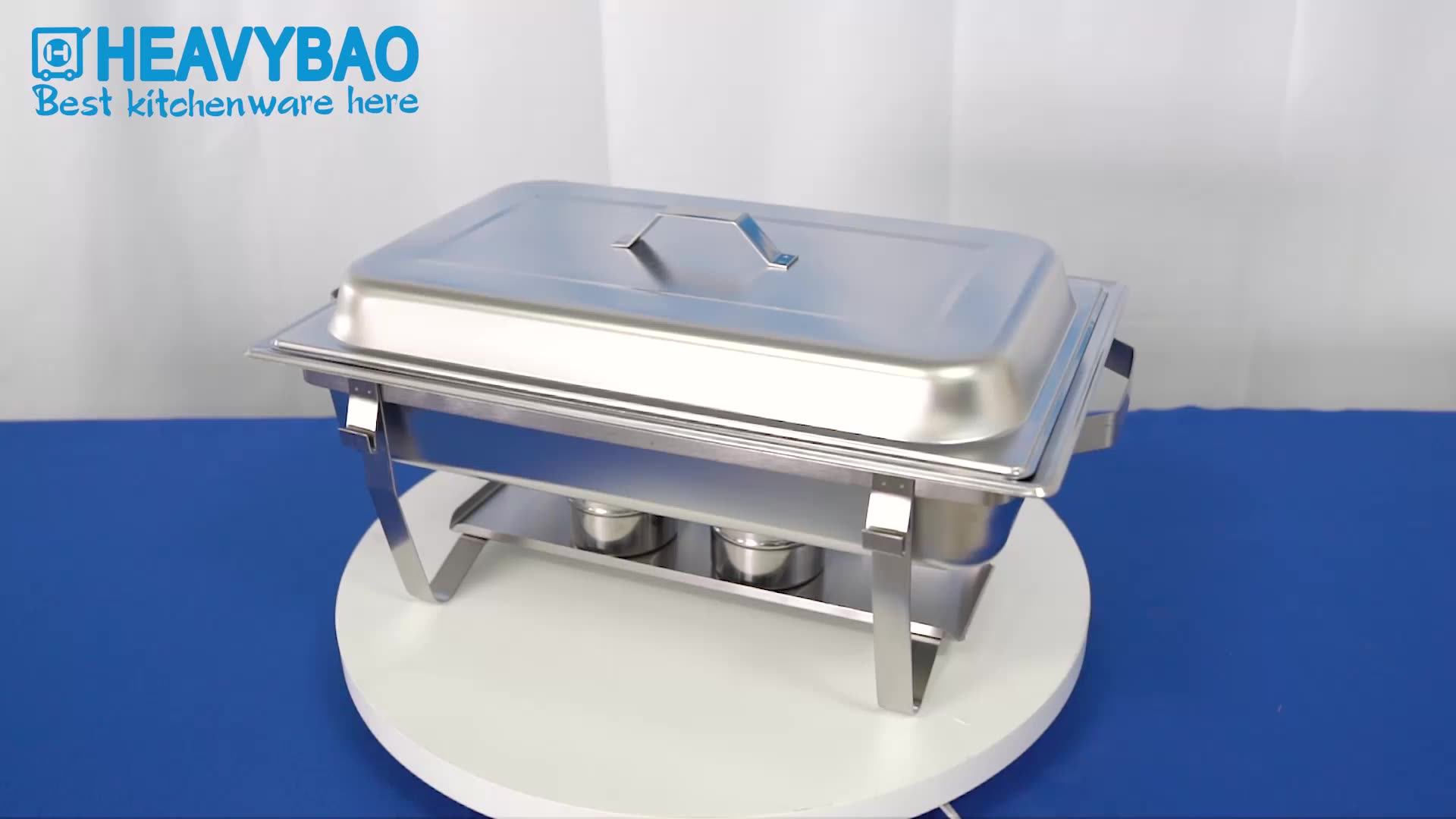 Heavybao High Quality Rectangle Stainless Steel Hot Box Food Warmer For ...
