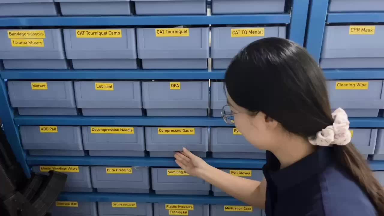 Trauma Wound Mini Packing Medical Emergency Portable Z-fold Compressed ...