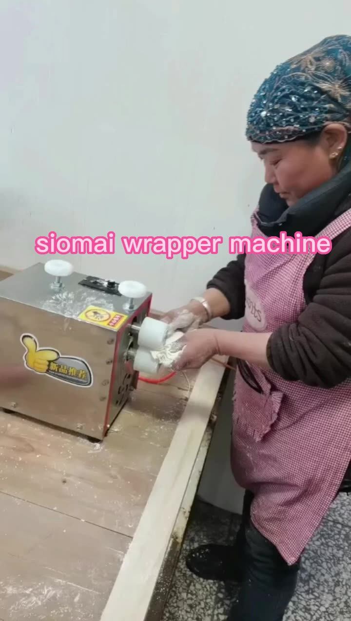Gyoza Siomai Skin Wrapper Making Machine Commercial Tabletop Automatic ...