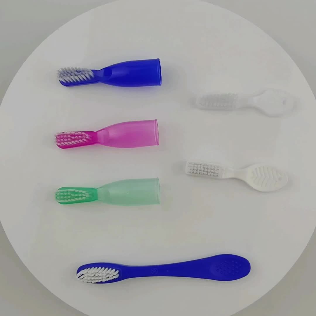 Wdisposable Mini Finger Toothbrush For Adults - Buy Finger Toothbrush ...