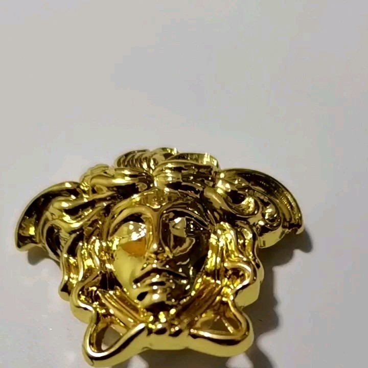 7 Different Sizes Medallion Medusas Head Emblem For Sofa Large Gold ...