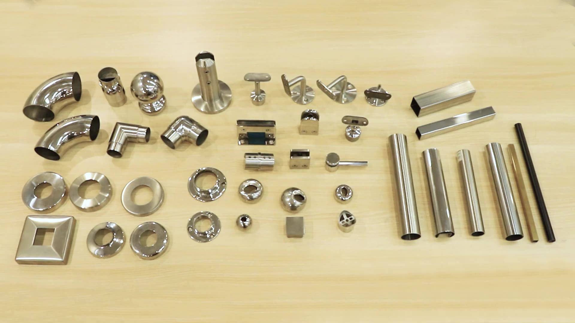 Handrail Accessories Railing Fence Balustrade Glass Clamp Standoff ...