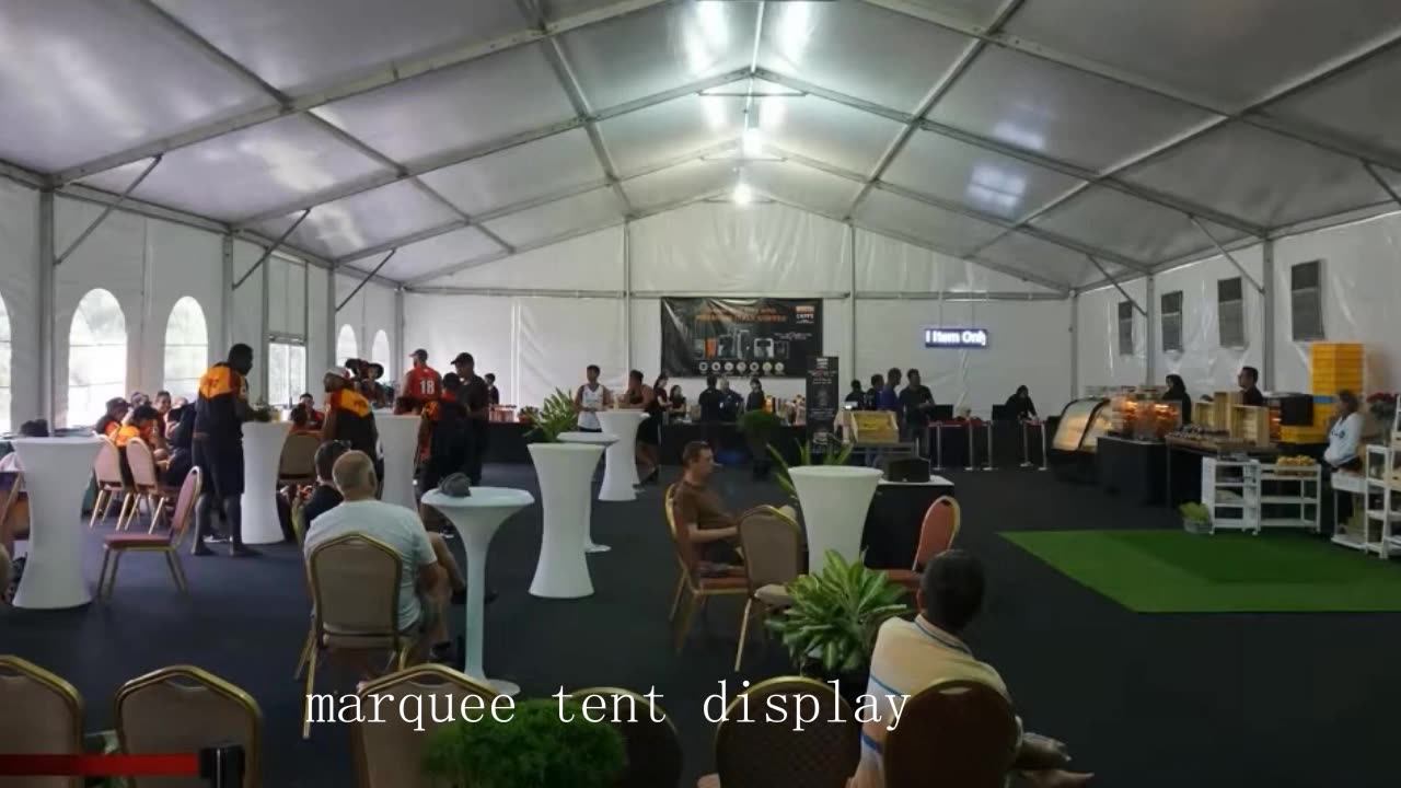 Customized Size Party Tent Easy Assemble Event Tent Long Span Aluminum ...
