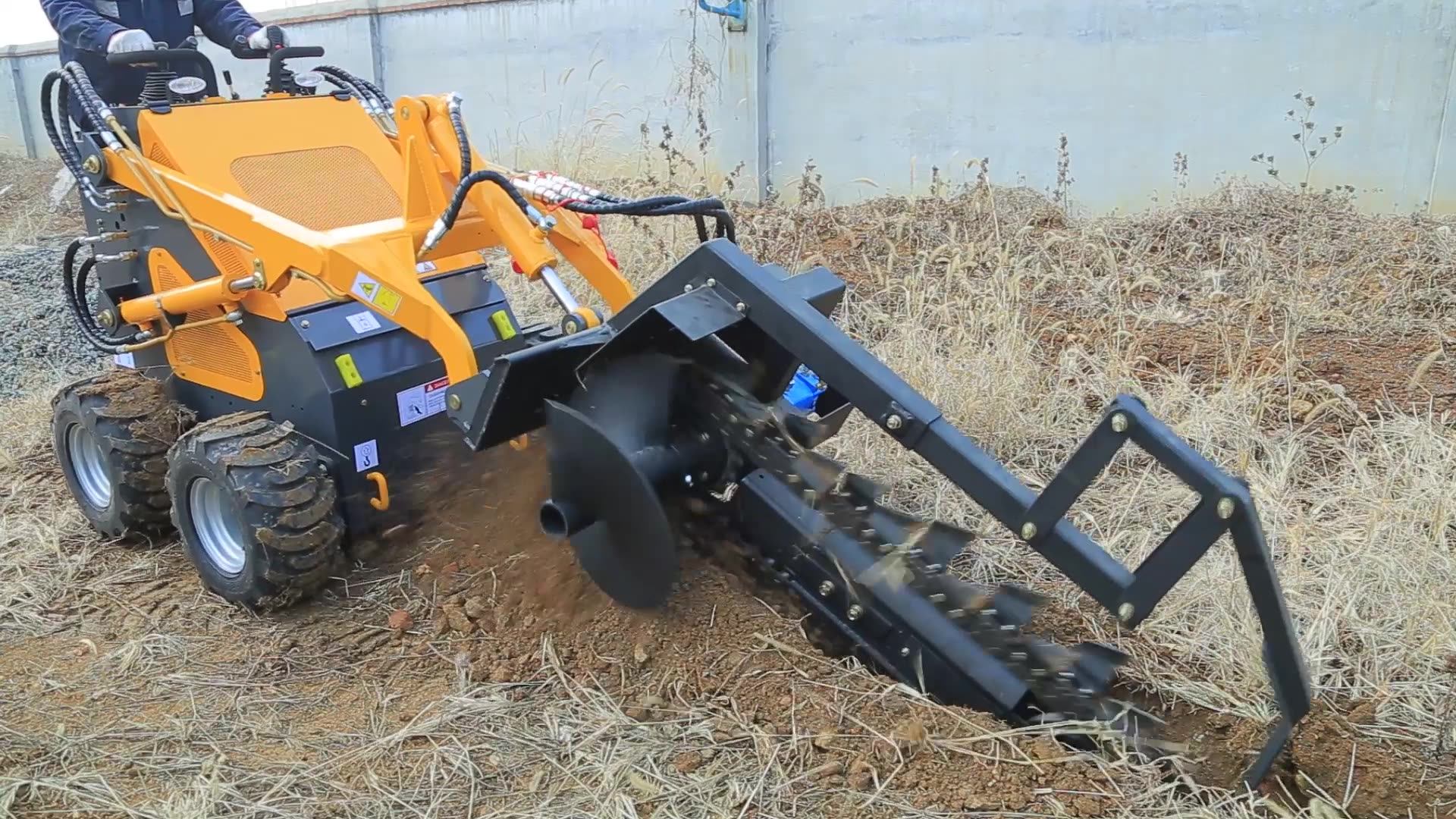 Cable Laying Mini Trencher Ditcher - Buy Trencher Ditcher,Mini Trencher ...