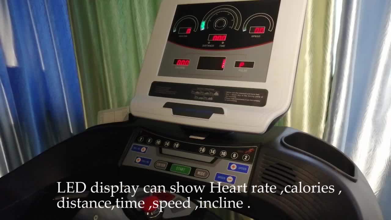 Heavy Duty Walking Machine Commercial Motorized Treadmill Gym Fitness ...