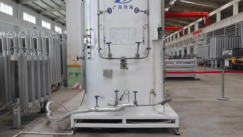 16bar Low Pressure 5000l Liquid Nitrogen Micro Bulk Tank For Laser ...