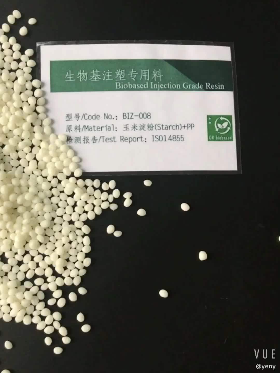 Biodegradable Cornstarch Plastic Injection Grade Raw Material ...