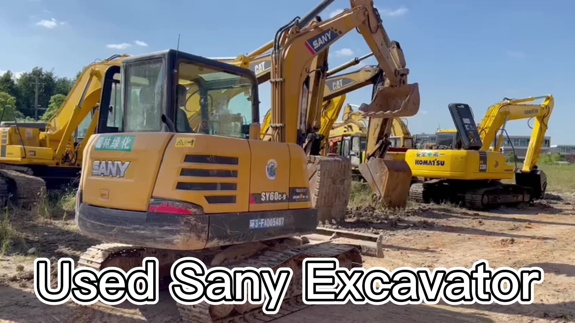 5 Ton Used Excavators Sany Sy55 Sy55c Sy55c-10 Sy55u Sy55c Pro Mini ...