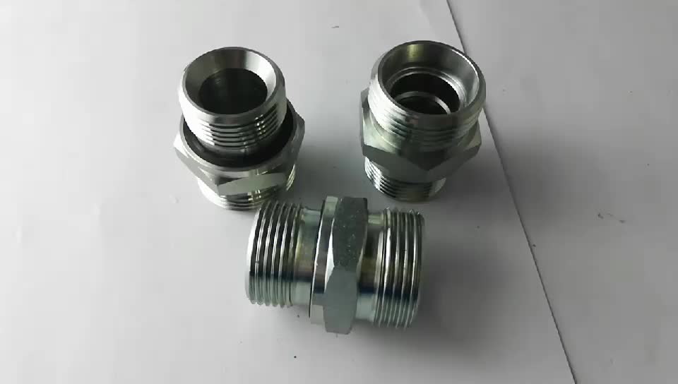 厂家供应DIN24度锥标准1CB-WD/1DB-WD系列直通卡套式硬管液压接头-阿里巴巴