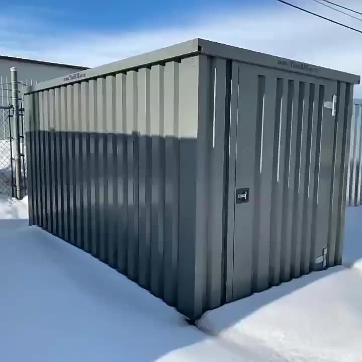 Prefab Storage Cabin Kit Folding Portable Container Warehouse Tiny ...