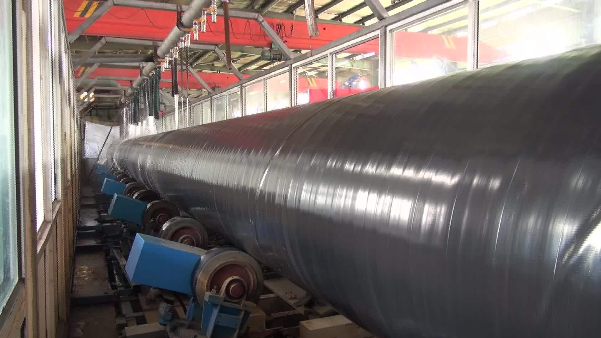 3lpe/3lpp/fbe/pe Coated Low Temp Carbon Steel Pipe Acc To Din30670/awwa ...