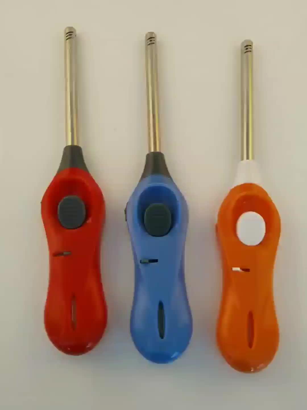 Hb-092c Wholesale Colorful Flexible Windproof Lighter Long Slim Gas ...