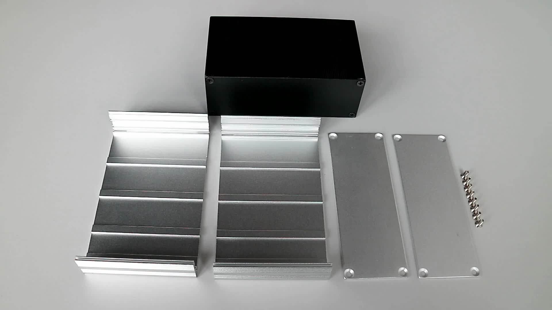 Custom Aluminum Electronic Enclosure Box Battery Enclosure - Buy ...