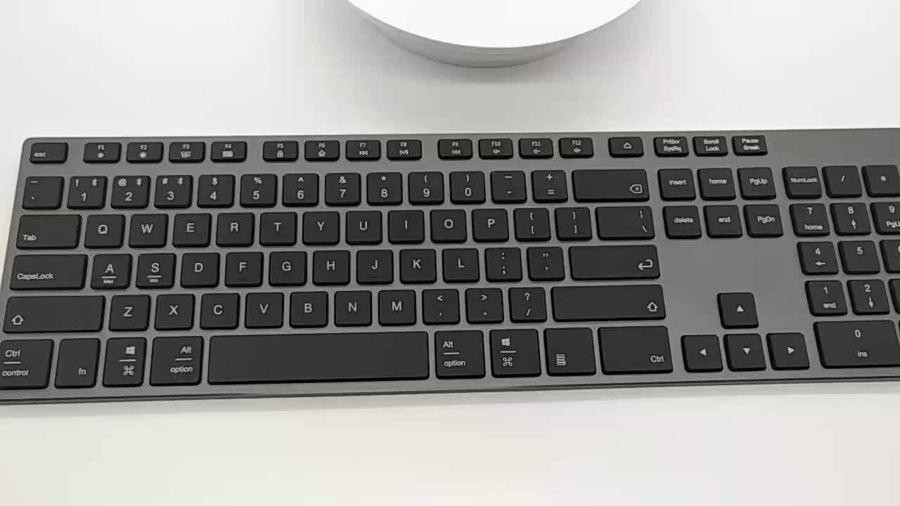 Aluminum Oem Magic Office Wireless Bcm20730 Bluetooth German Keyboard ...