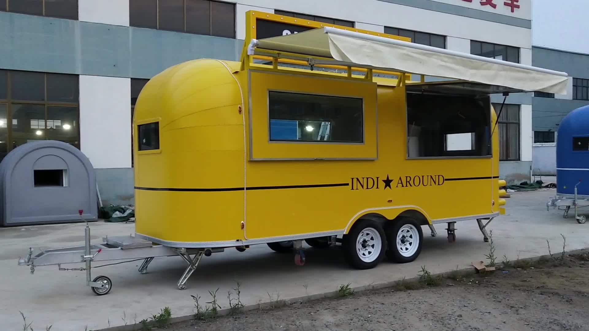 Whirlston Fast Food Cart/ Food Cart Trailer/ Hamburger Trailers For ...