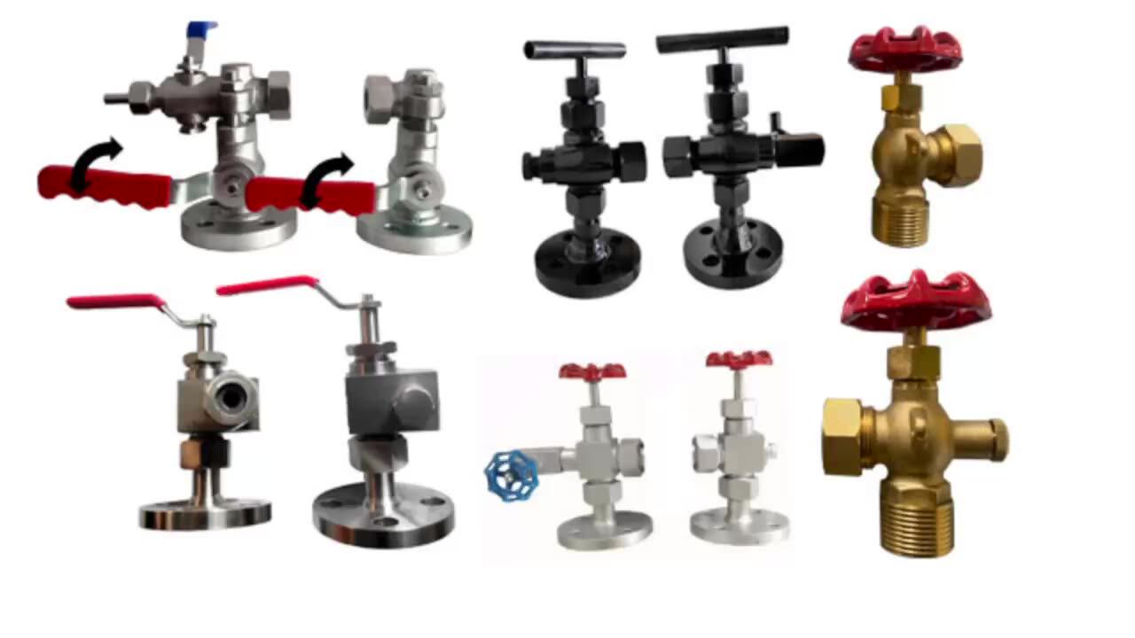 Ss/ Copper /cs Gauge Cock Valve For Level Gauge Ball & Cock Valves ...