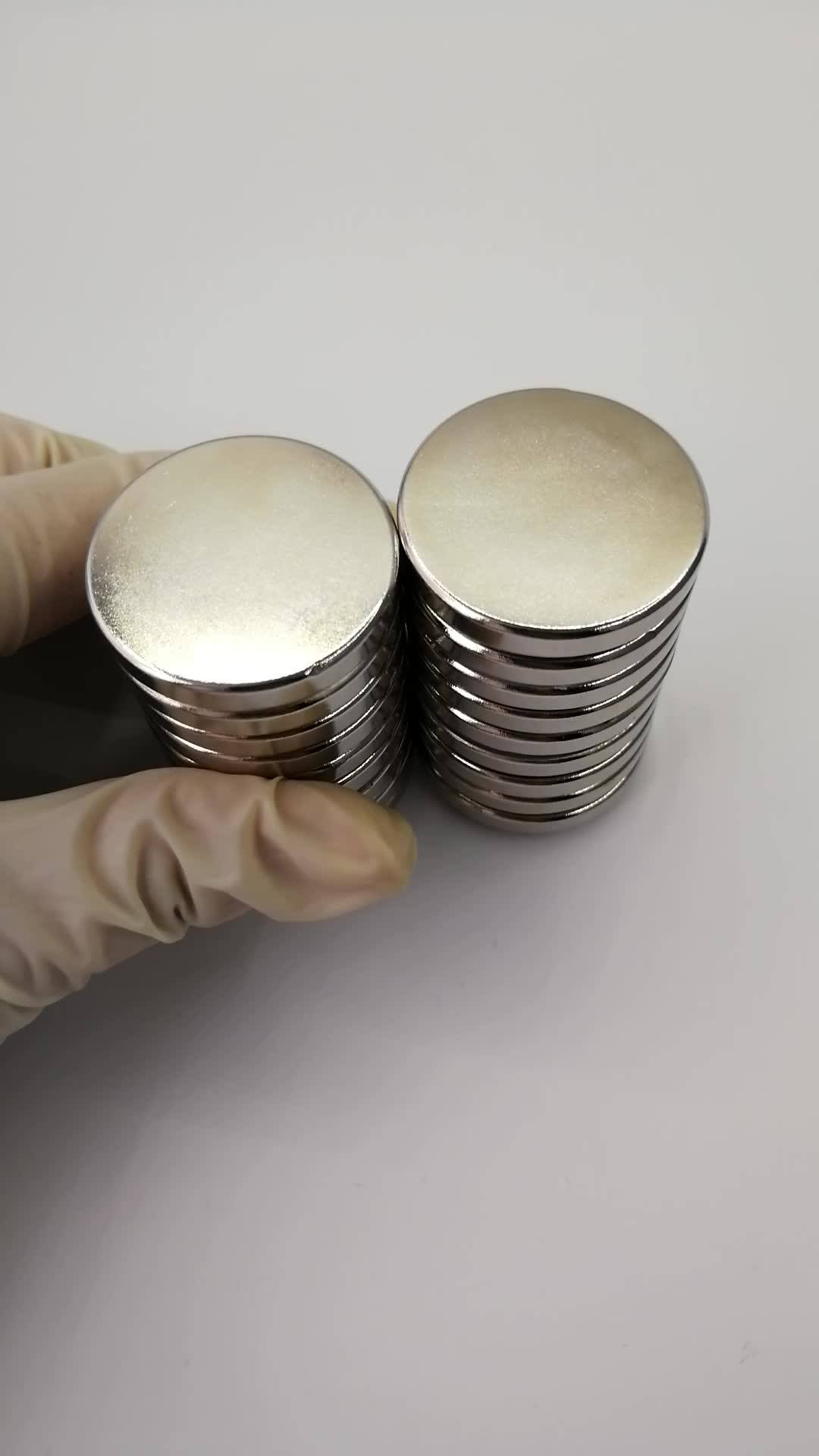 High Quality N35 N42 N52 Customized Permanent Rare Earth Disk Neodymium ...