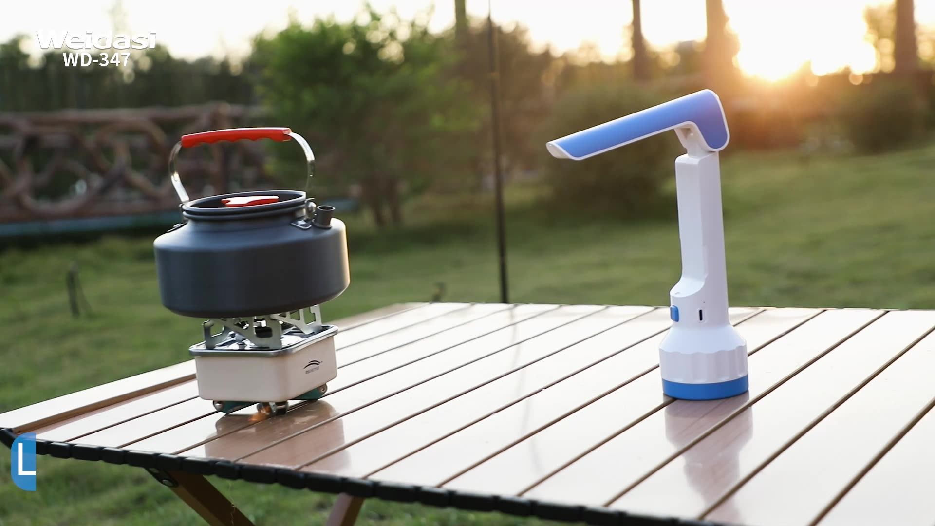 Powerful Flashlight Torch Portable Rechargeable Torch Emergency Torch ...