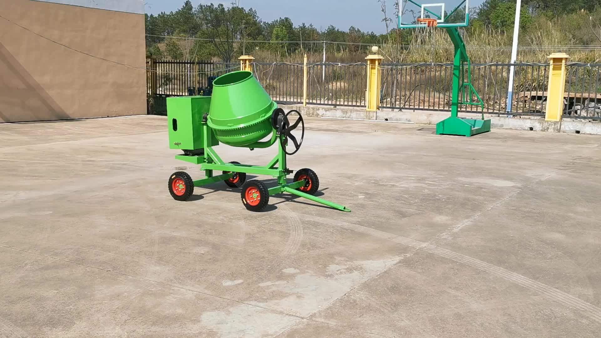 400l Industrial Mini Self Loading Diesel Mobile Small Concrete Mixer ...