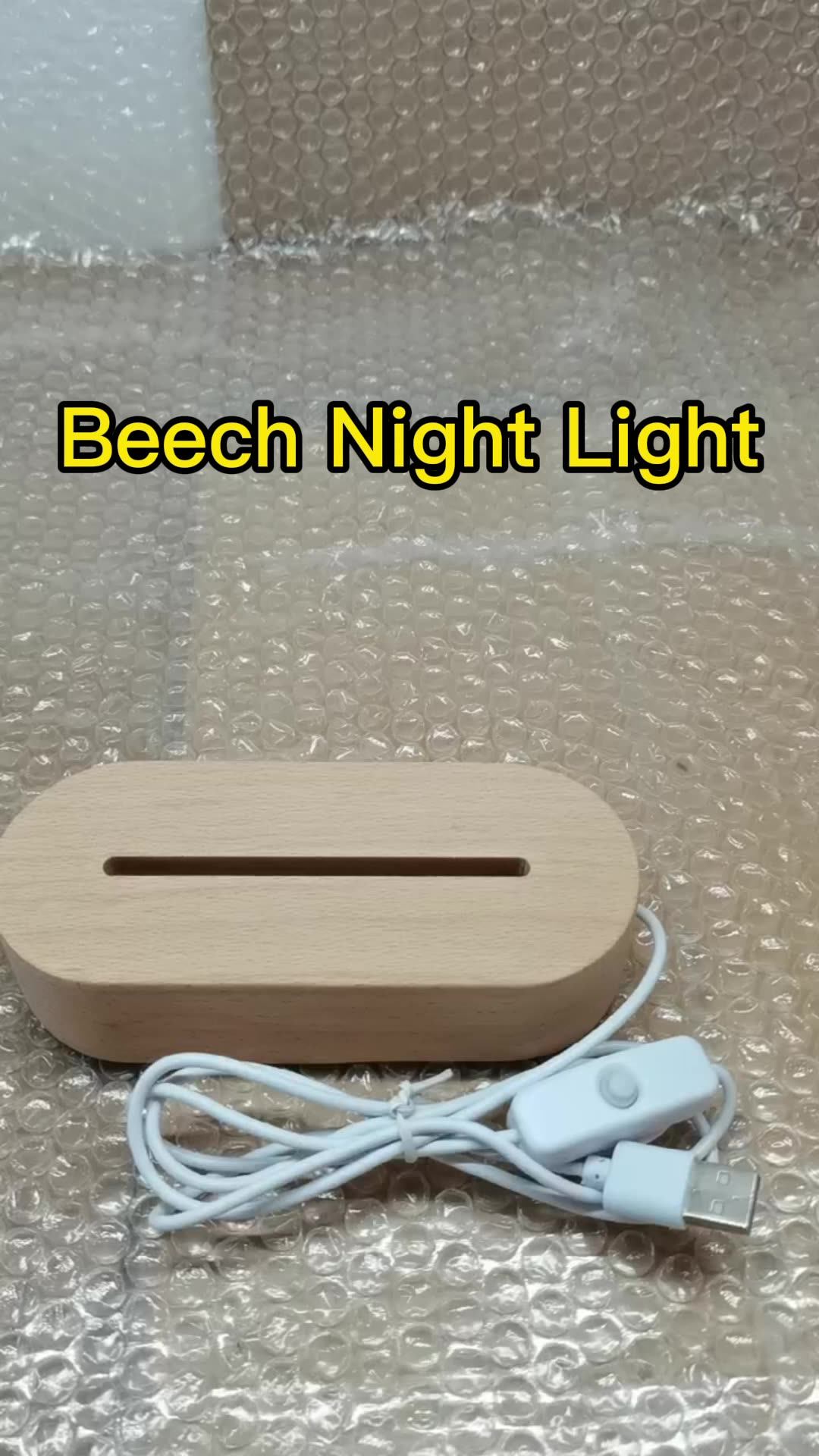 Promotional Custom Flag Wooden Night Light Acrylic Led Base 3d Illusion ...