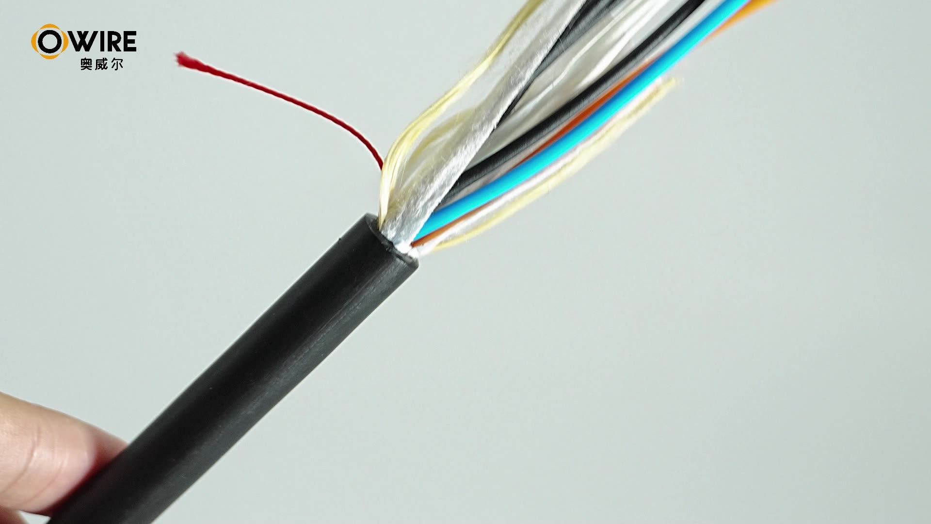 Fibra Optica 12 Hilos Adss Span 200 Adss 2 Core 6 24 48 96 Hilos 4km ...