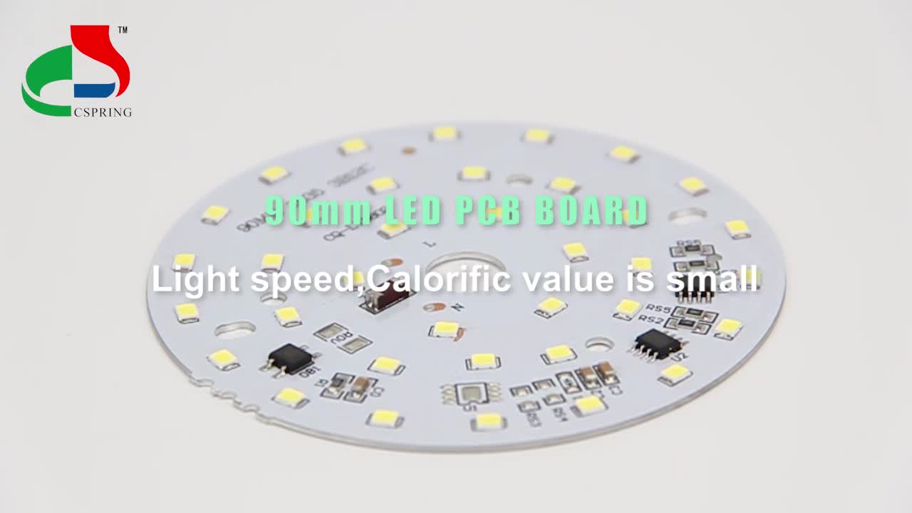 High Stability 50mm 2835 Chips Led Pcb Board With 5w 7w 9w - Buy 50mm ...