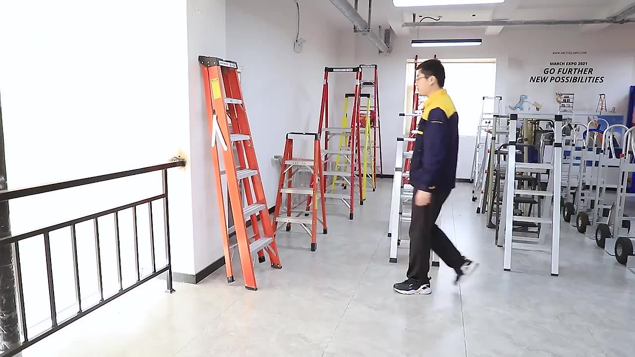 Grade 1 Frp Ladder Fiberglass 3 4 5 6 7 Steps Step Ladder - Buy 3 4 5 6 ...