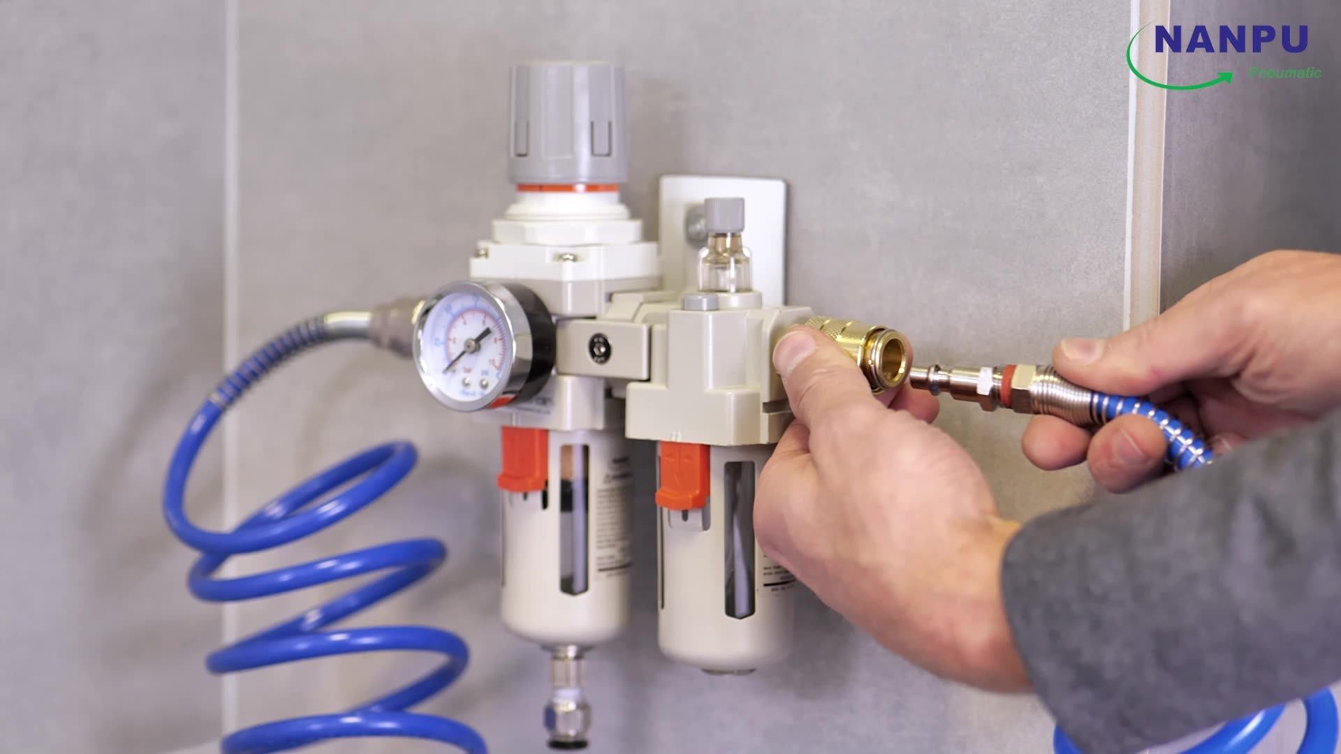 Nanpu Smc Ac2000 Ac3000 Ac4000 Ac5000 Manual Drain Aluminium Oil And ...