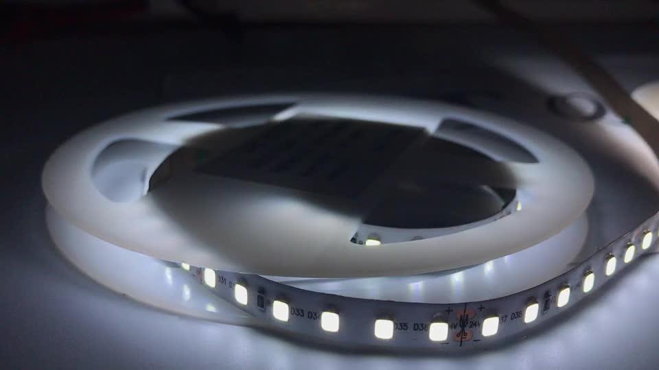 0.2mm Thickness 2700k 6500k 120 Led Per Meter 9.6w/m Ip20 24v Smd 3528 ...