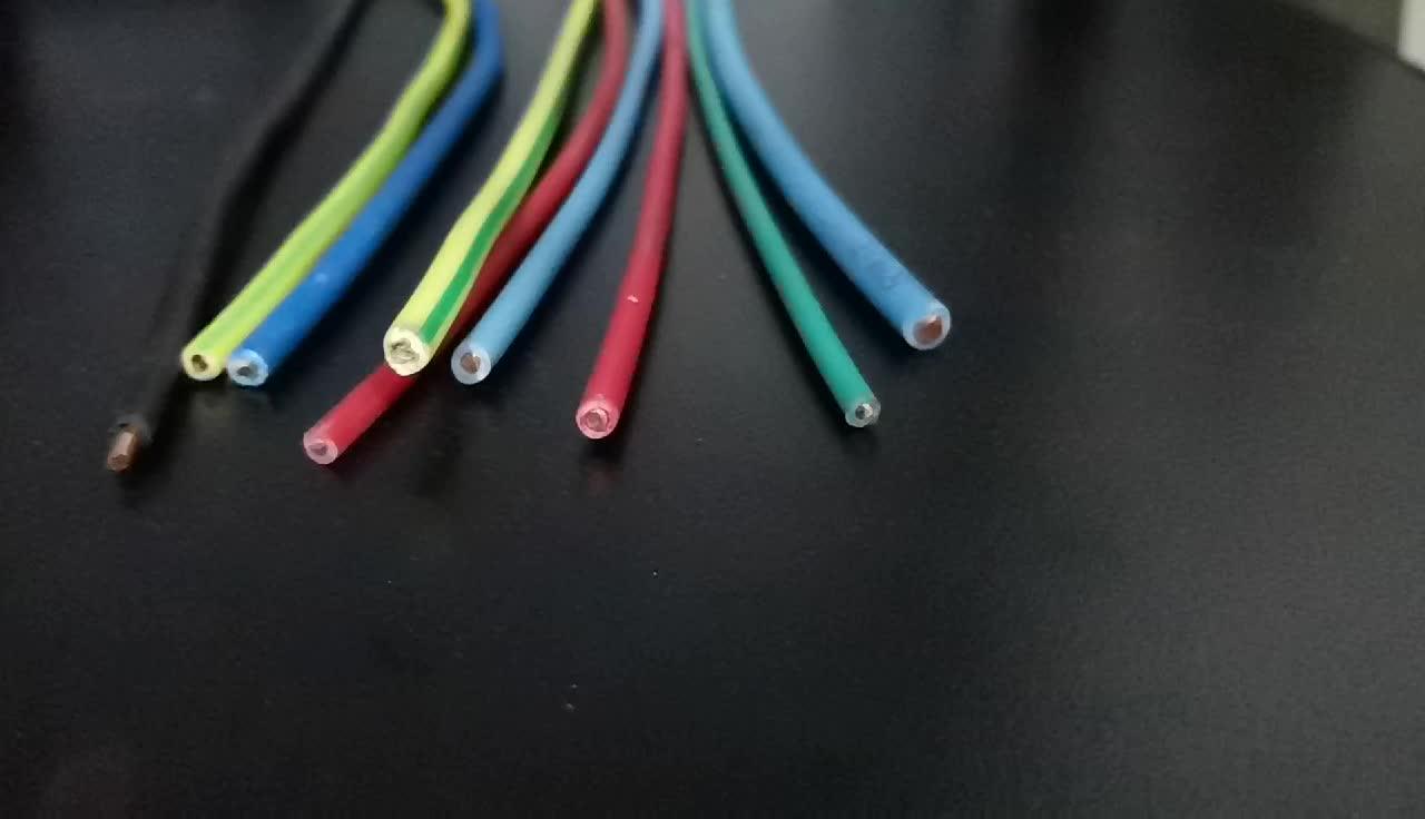 H07v-r H07v-u H07v-k Pvc Coated Wire 1.5mm 2.5mm Electric Wire Cable ...