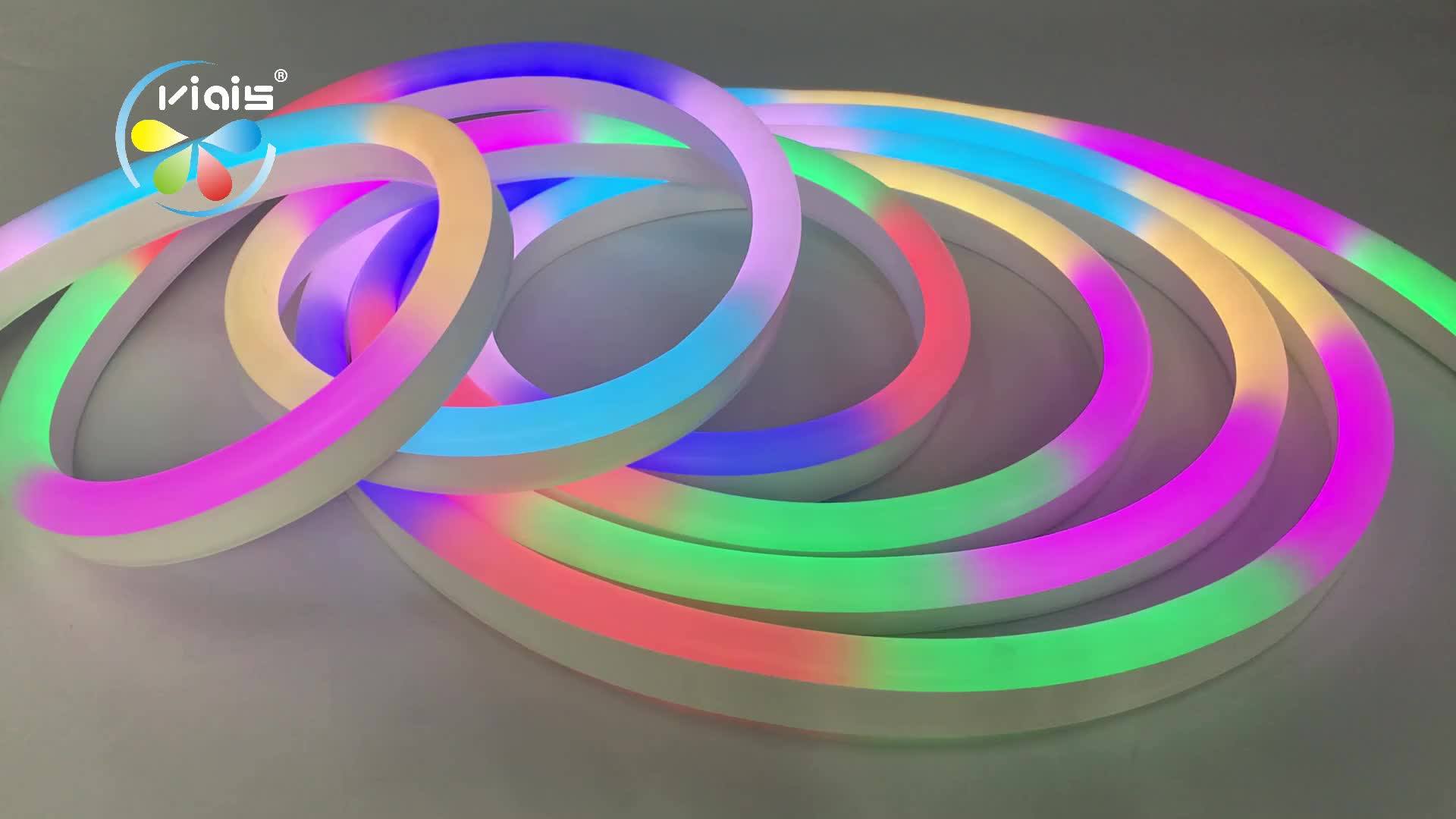 Vss High Lumen Pvc Rgb Smd5050 Magic Neon Pixel Led Flexible Strip ...