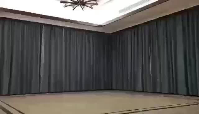 Remote Controlled Electric Motorized Drapery Track System Straight ...