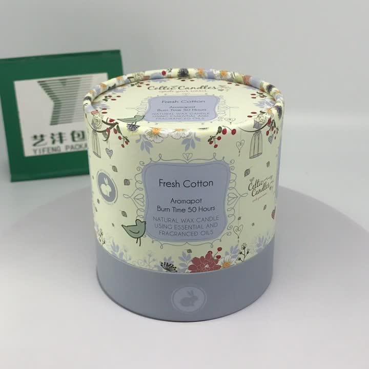 Customize Perfume Cylinder Boxes Fragrance Liquid Aroma Scented Reed ...