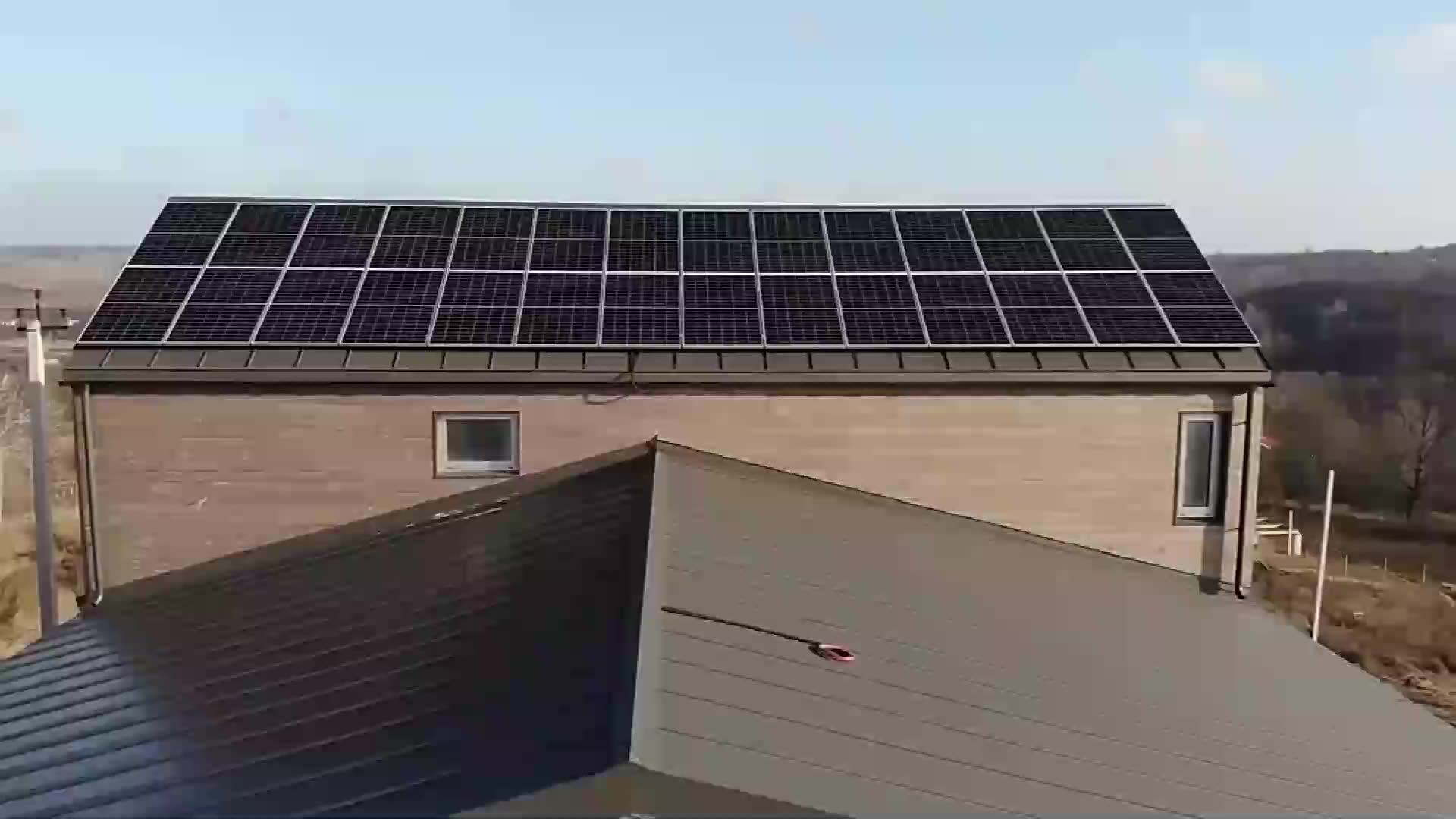 Hjt Bifacial Dual Glass Solar Panel 700w 705w 710w 715w 720w 725w 730w ...