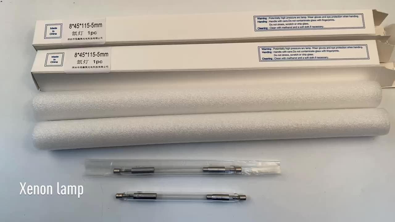 Xenon Arc Nd Yag Laser Tube Flash Lamp 8x45x105x115mm Wireless Xenon ...