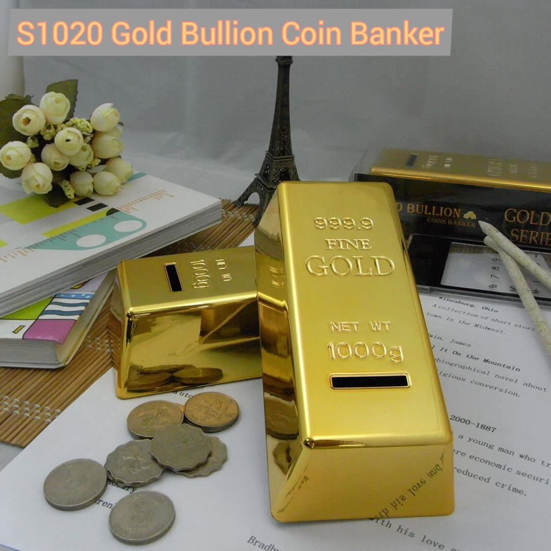 Factory Direct For Home Decor Promotion Product In Gold Bullion Style ...