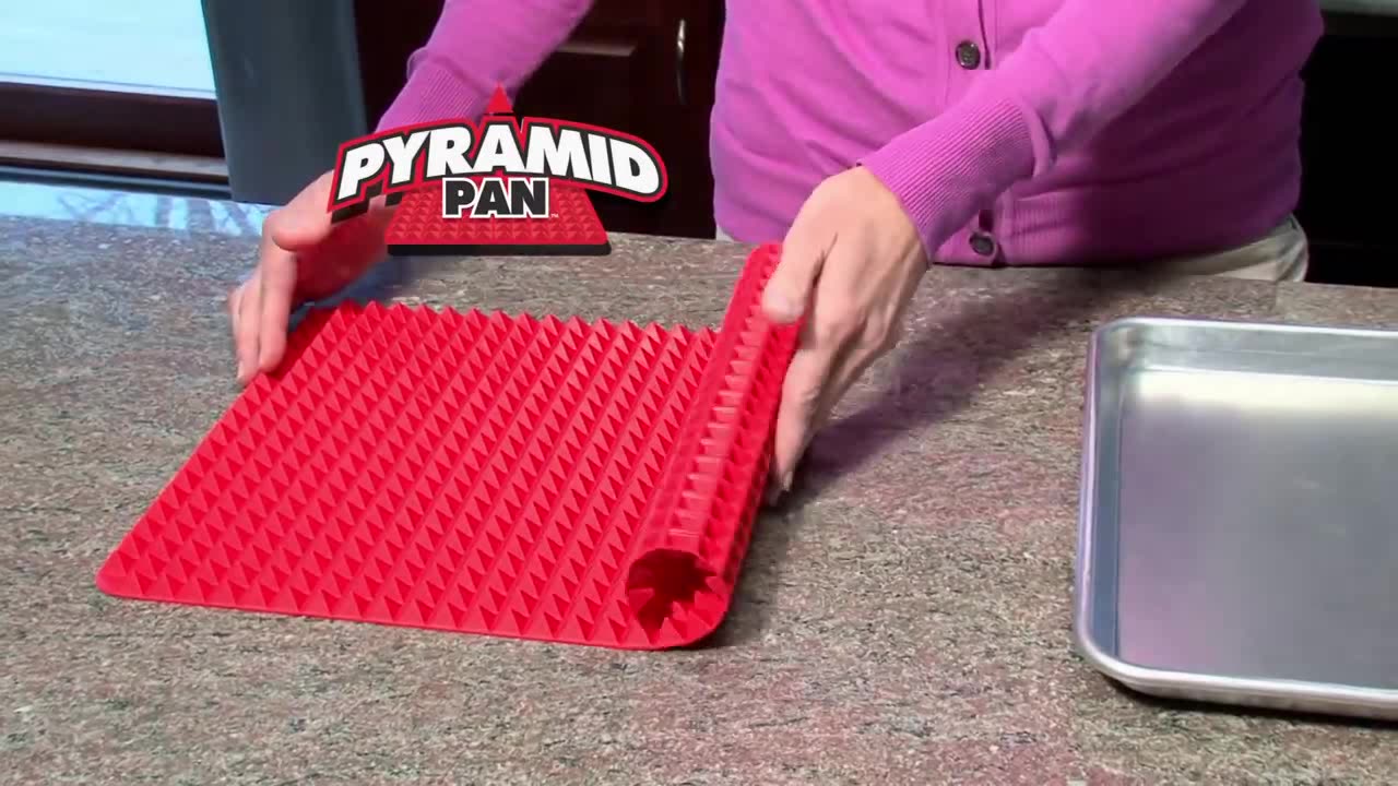 Usse Non-stick Heat-resistant Pyramid Pan Silicone Baking Mat - Buy ...