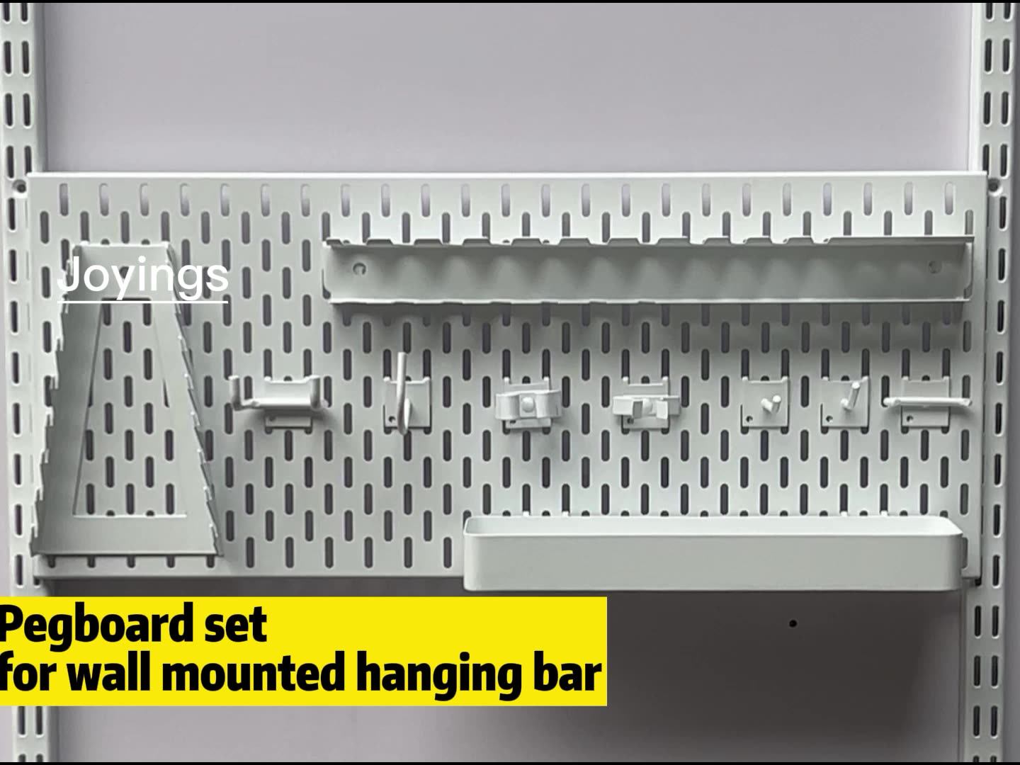 Good Quality Price Wall Mounted Pegboard Display Stand Hanging Bar ...
