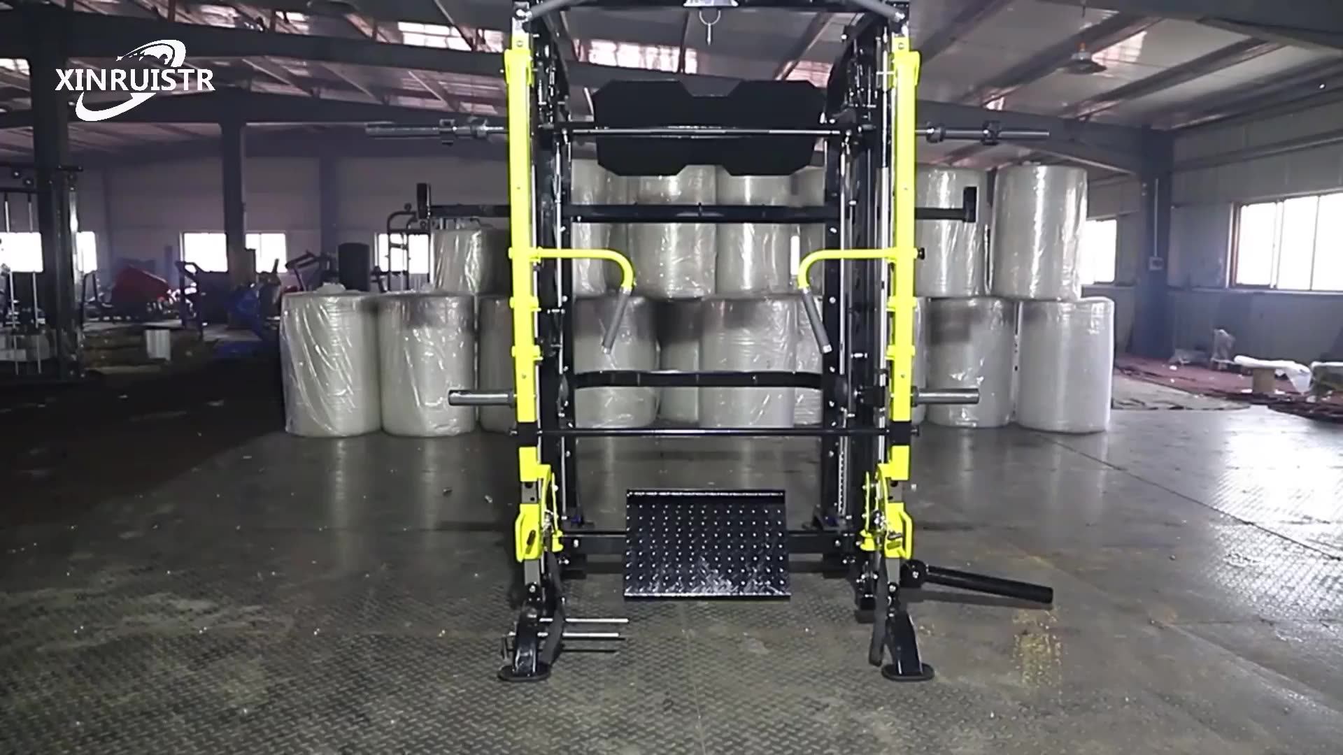 Cable Crossover Multi Functional Smith Machine Home Gym With Weight ...