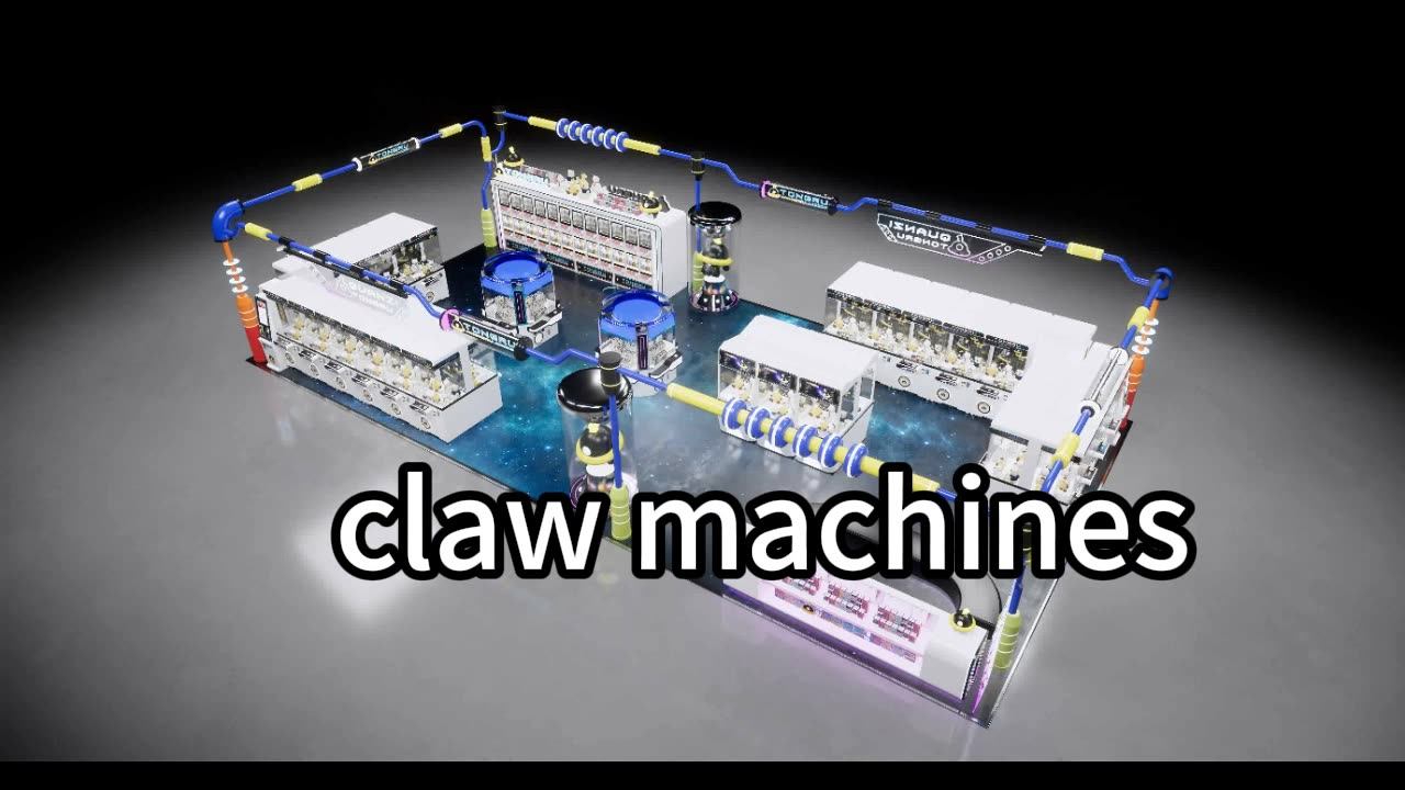 Toronto Mall Claw Shop Interior Design Custom Claw Crane Machines ...