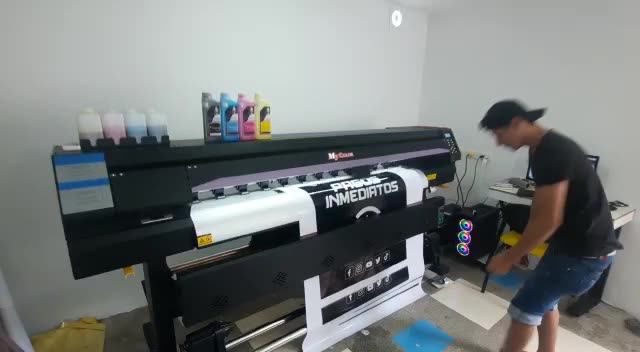 Flex Printing Machine Large Format Plotter 1.8m 6 Feet Flex Banner ...