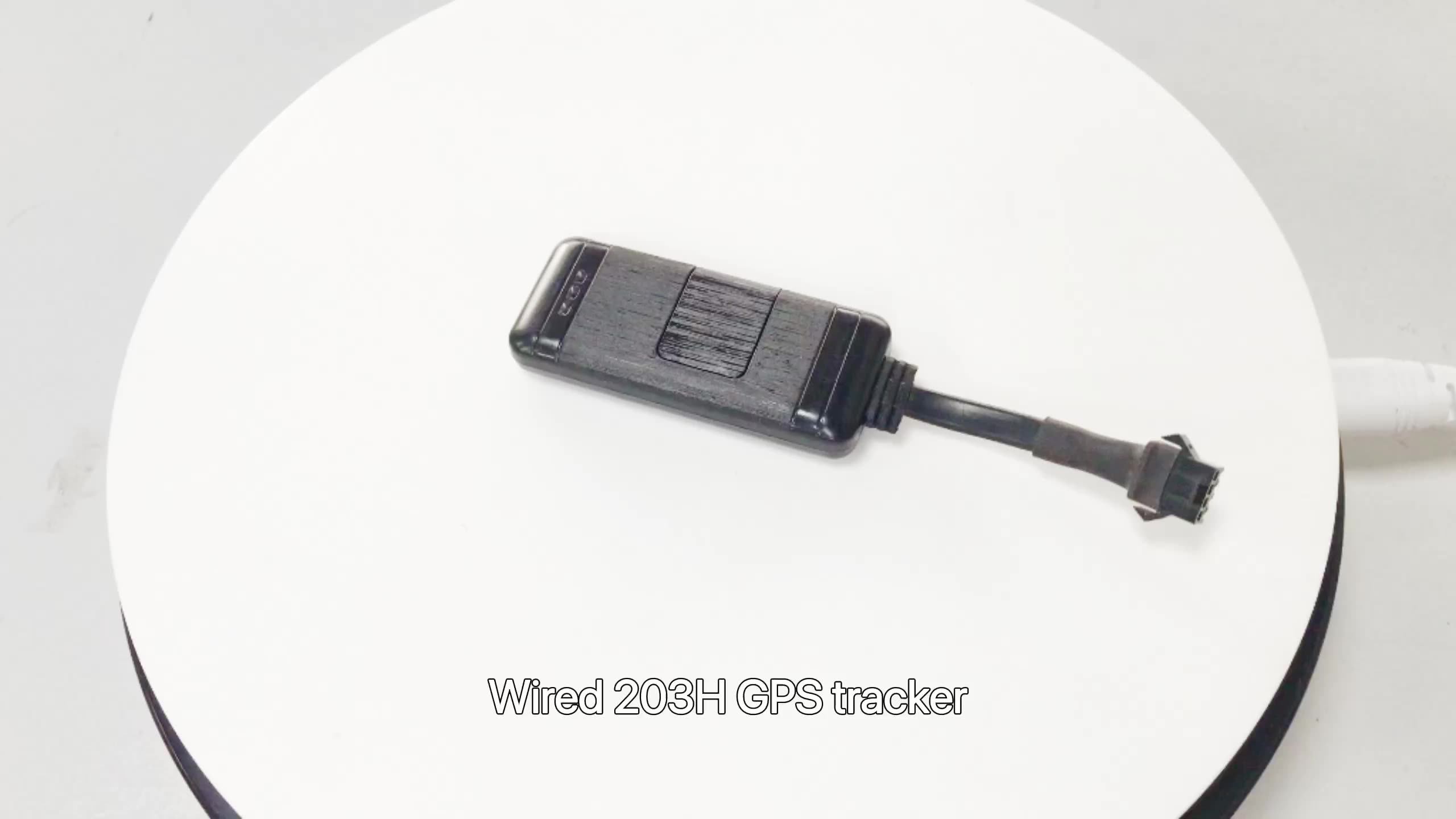Hangshitong-g17h Wired Chip Hidden Motorcycle Vehicle Locator Tracking ...