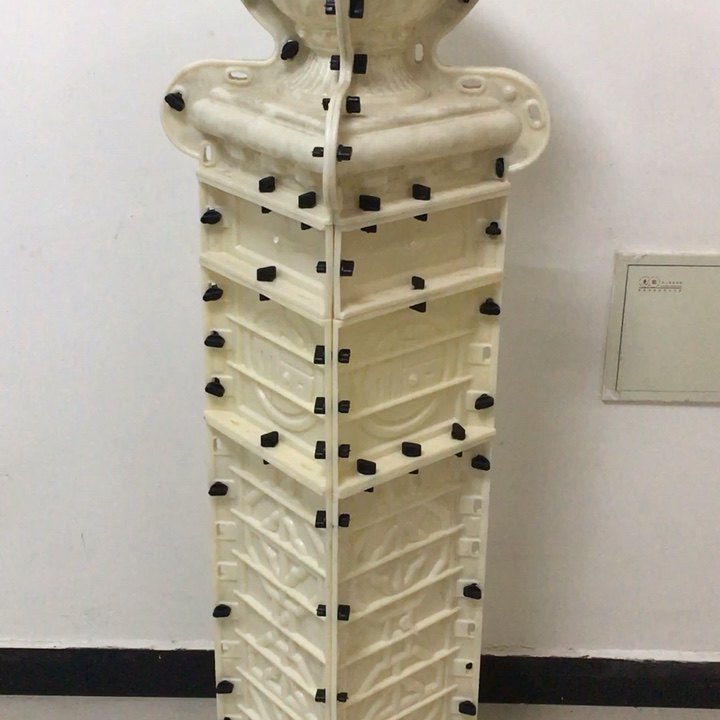 Concrete Baluster Corner Post Pedestal Mold - Buy Baluster Corner Post ...